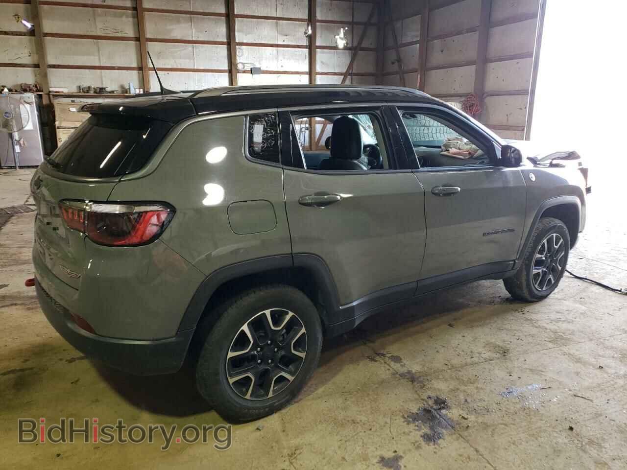 Report 3C4NJDDB9MT541479 JEEP COMPASS 2021 GRAY GAS - price and damage ...