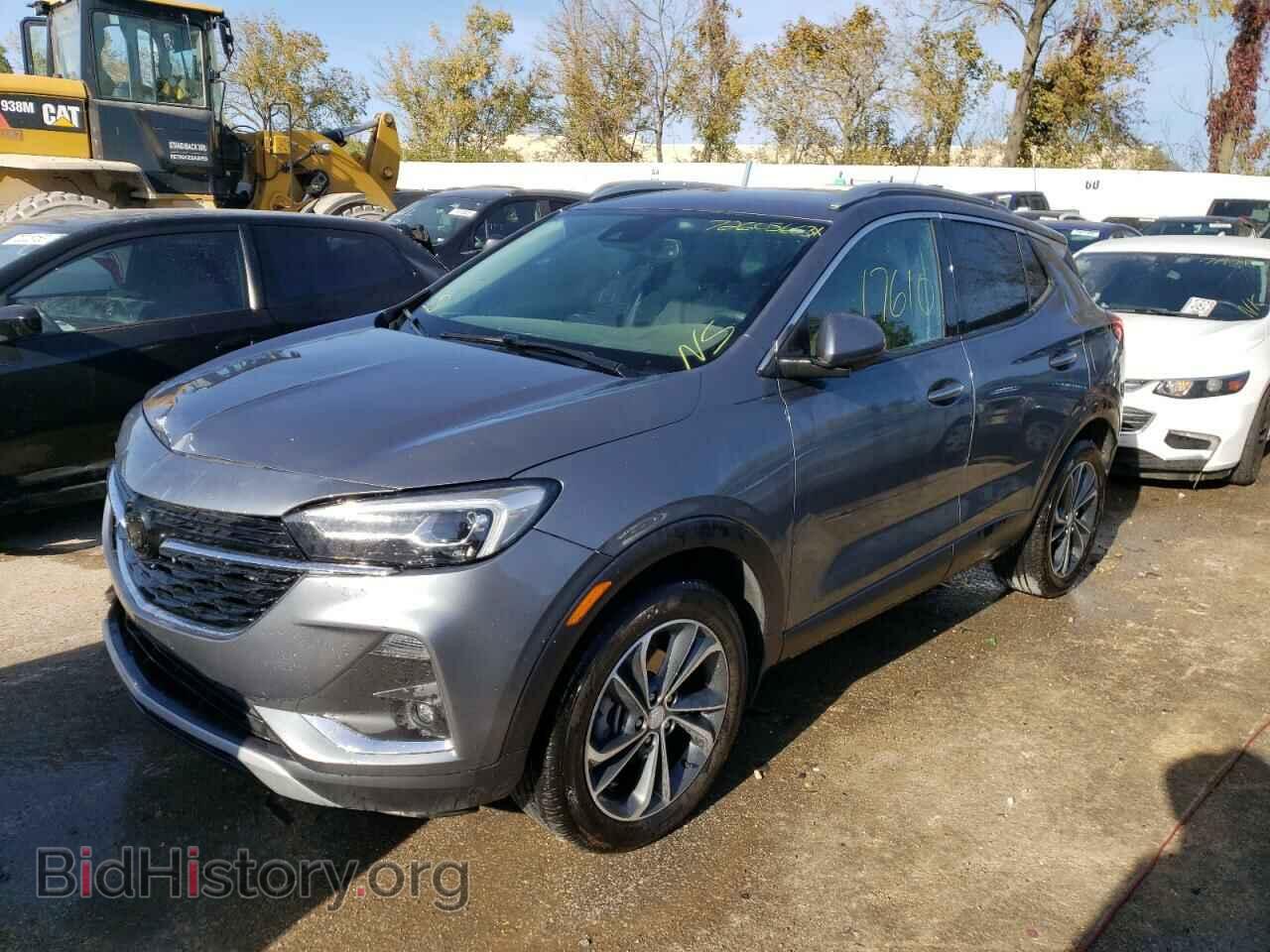 Report KL4MMFSL5NB085679 BUICK ENCORE 2022 GRAY GAS - price and damage ...