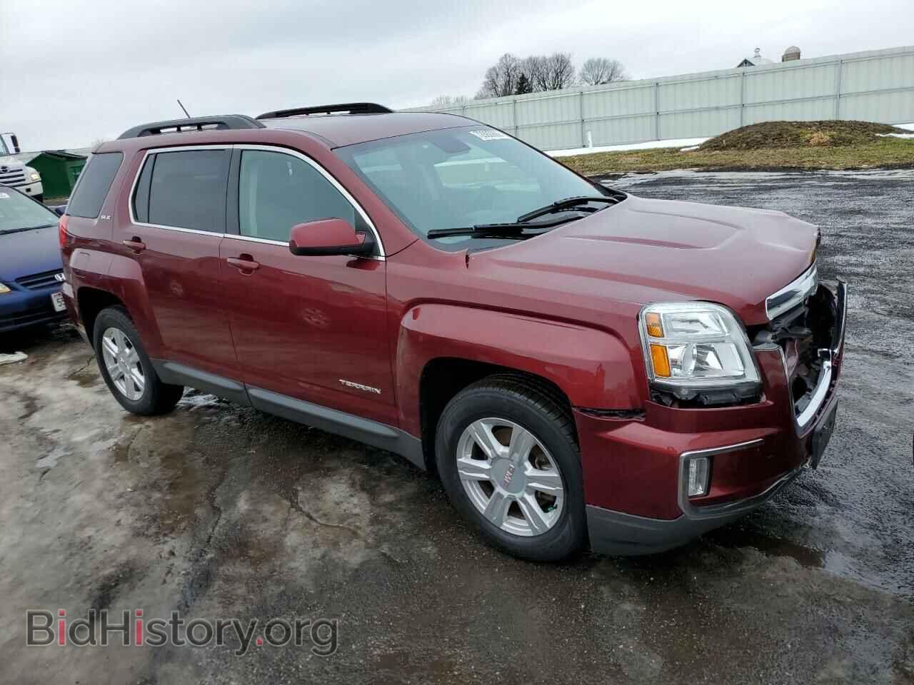Report 2GKFLTEK5G6188212 GMC TERRAIN 2016 RED FLEXIBLE FUEL - price and ...