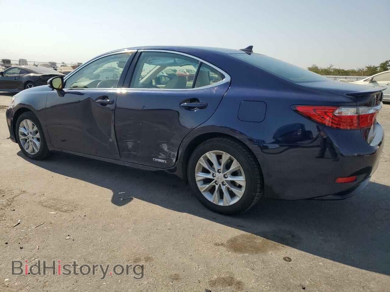 Report JTHBW1GG7E2061579 LEXUS ES300 2014 BLUE HYBRID ENGINE - price ...