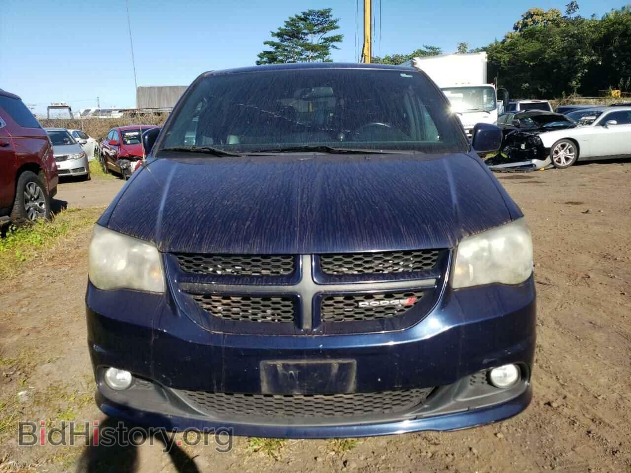 Report 2C4RDGEG2ER357283 DODGE CARAVAN 2014 BLUE FLEXIBLE FUEL - price ...
