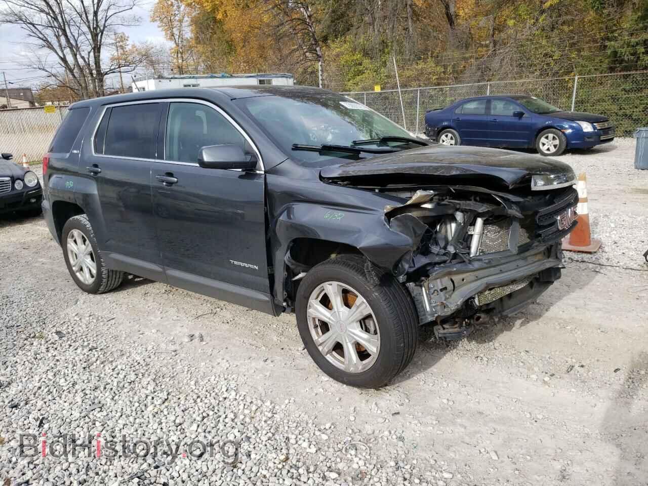 Report 2GKALMEKXH6225403 GMC TERRAIN 2017 GRAY FLEXIBLE FUEL - price ...