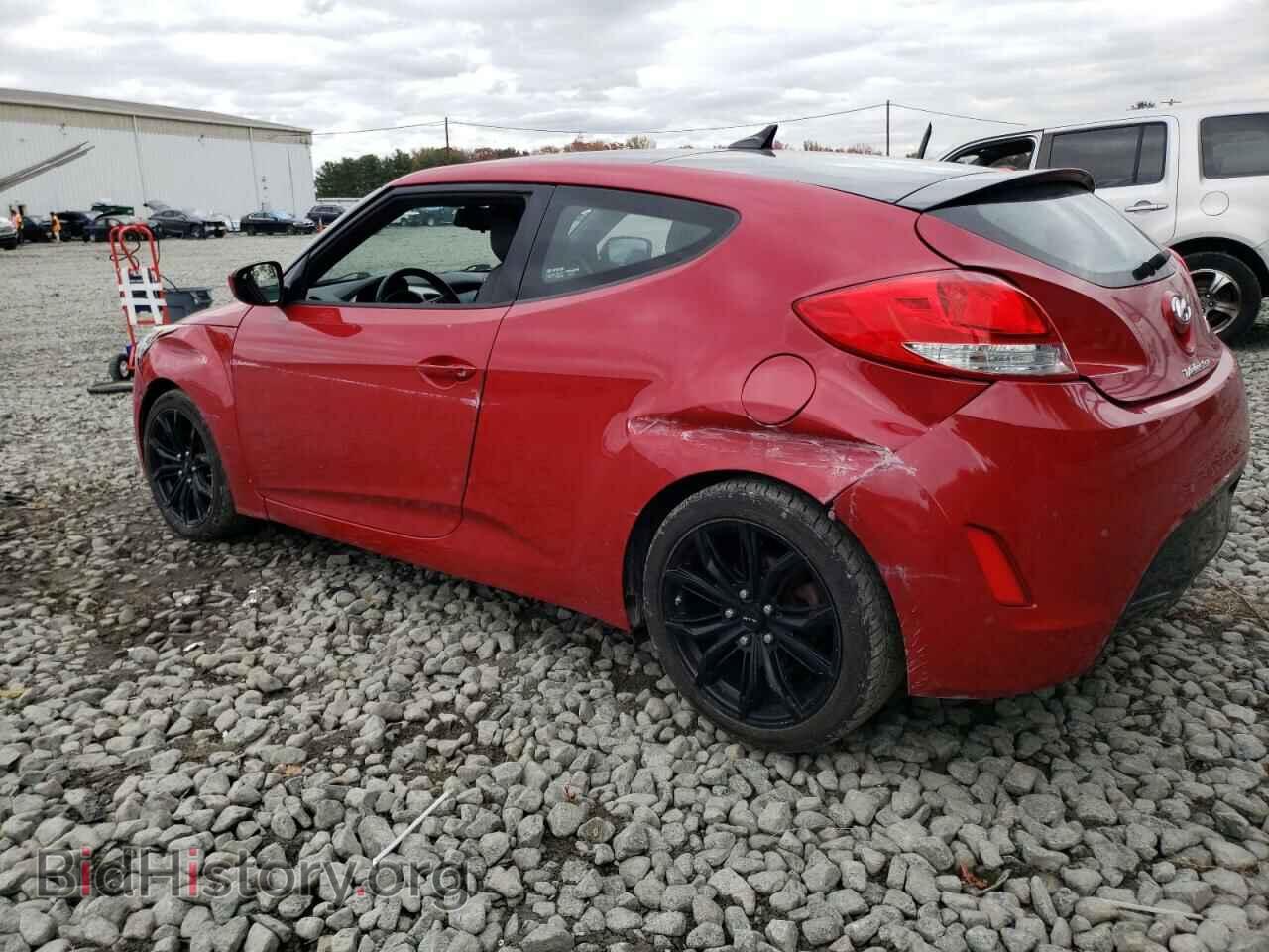 Report KMHTC6AD8GU266552 HYUNDAI VELOSTER 2016 RED GAS - price and ...