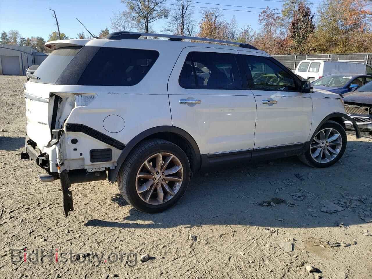 Report 1FM5K7F82DGB97526 FORD EXPLORER 2013 WHITE GAS - price and ...