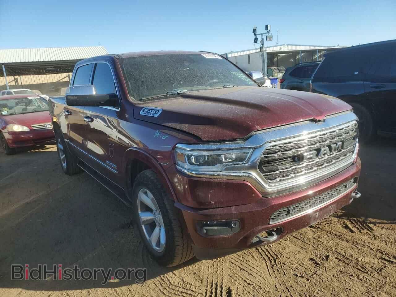 Report 1C6SRFHT4KN524877 RAM 1500 2019 MAROON GAS - price and damage ...