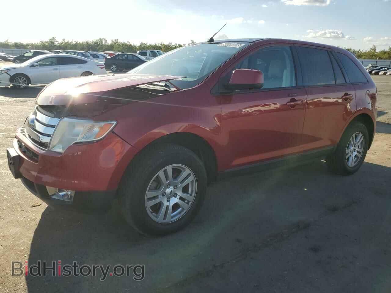 Report 2FMDK49C57BA86569 FORD EDGE 2007 RED GAS - price and damage history