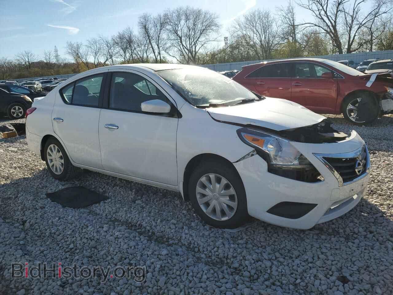 Report 3N1CN7AP0GL849645 NISSAN VERSA 2016 WHITE GAS - price and damage ...
