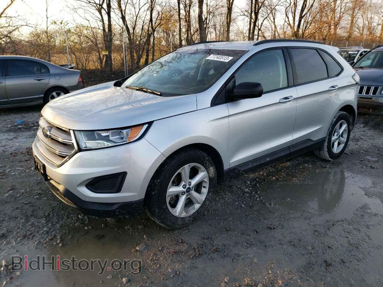 Report 2FMPK4G92HBB87851 FORD EDGE 2017 SILVER GAS - price and damage ...
