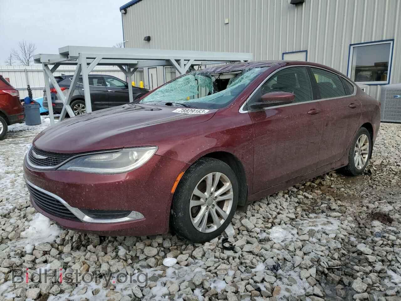 Report 1C3CCCAB1GN102270 CHRYSLER 200 2016 MAROON GAS - price and ...