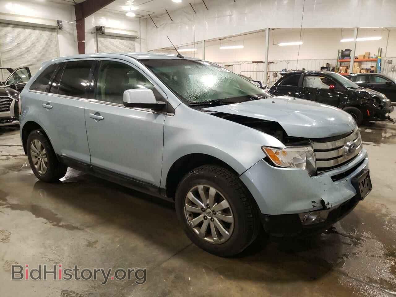 Report 2FMDK49C78BA73842 FORD EDGE 2008 BLUE GAS - price and damage history