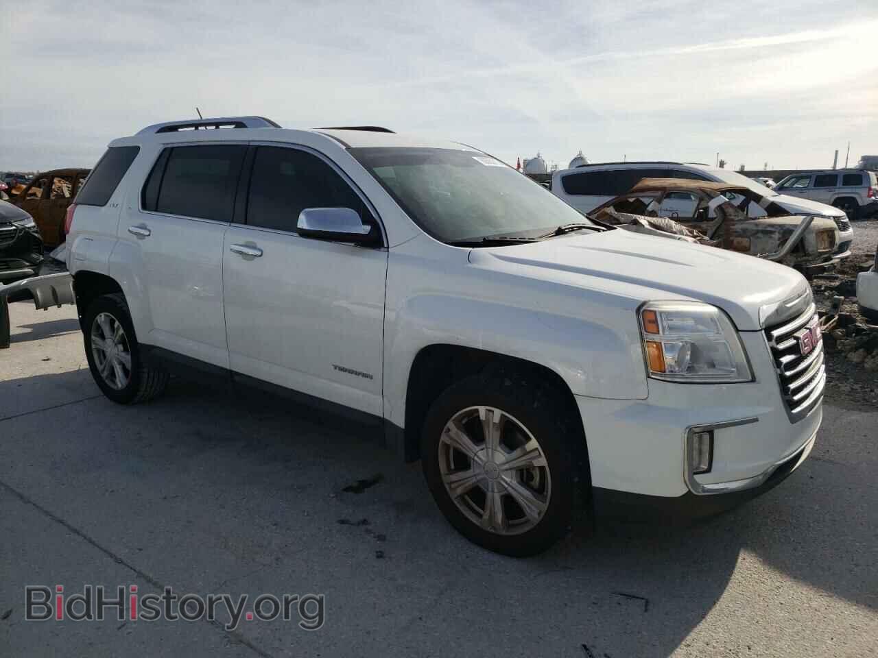 Report 2GKFLPE34G6190923 GMC TERRAIN 2016 WHITE GAS - price and damage ...