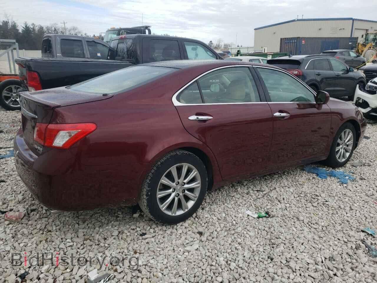 Report JTHBJ46G672143436 LEXUS ES350 2007 BURGUNDY GAS - price and ...