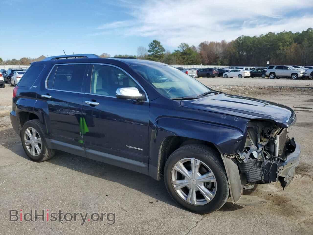 Report 2GKALPEK8G6256813 GMC TERRAIN 2016 BLUE FLEXIBLE FUEL - price ...