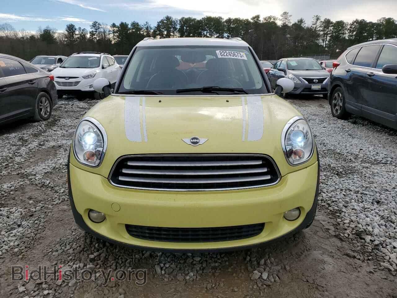 Report WMWZB3C51CWM03199 MINI COOPER 2012 YELLOW GAS - price and damage ...
