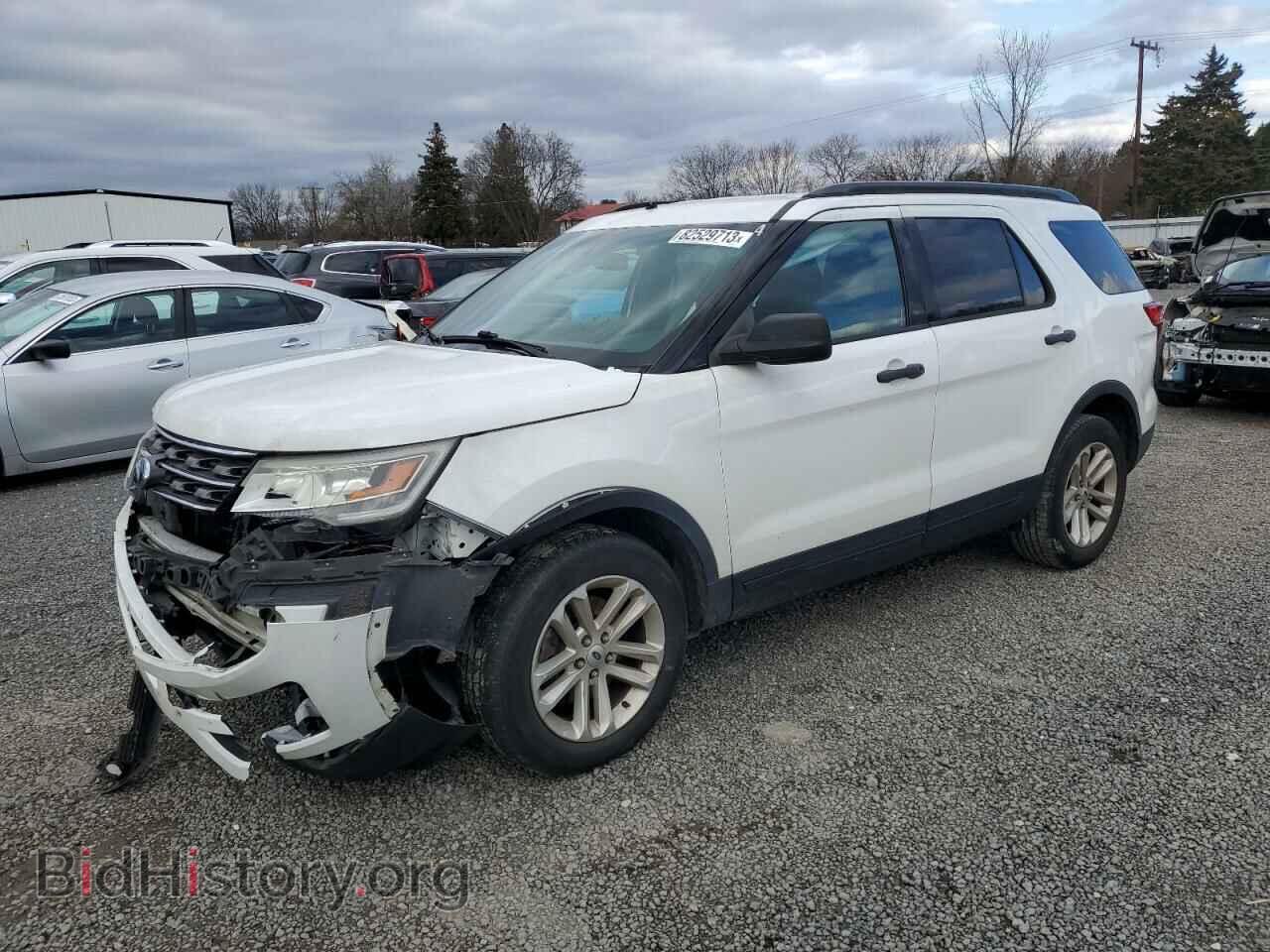 Report 1FM5K7B80HGB37417 FORD EXPLORER 2017 WHITE GAS - price and ...