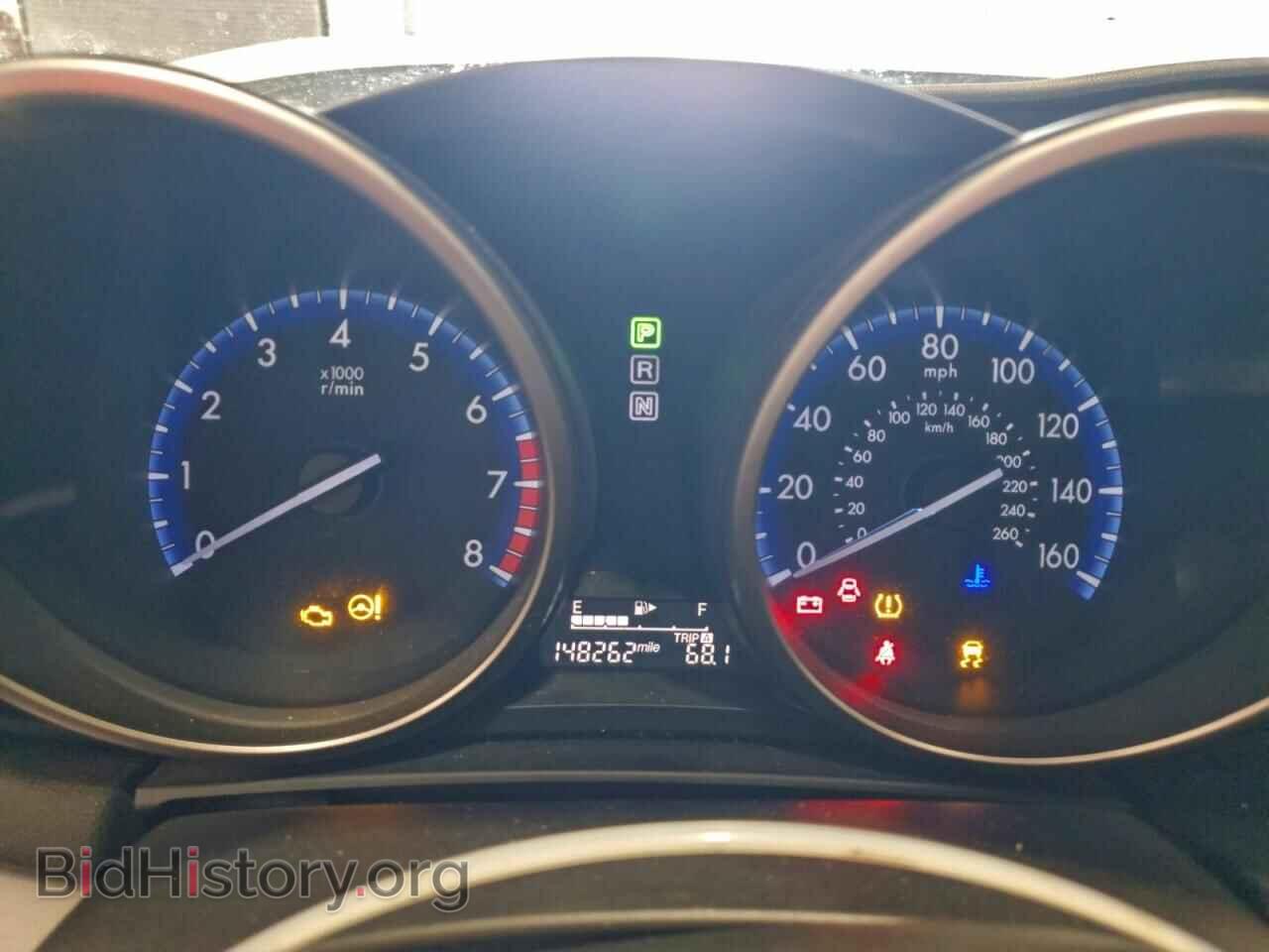 Report JM1BL1U79D1709829 MAZDA 3 2013 WHITE GAS - price and damage history