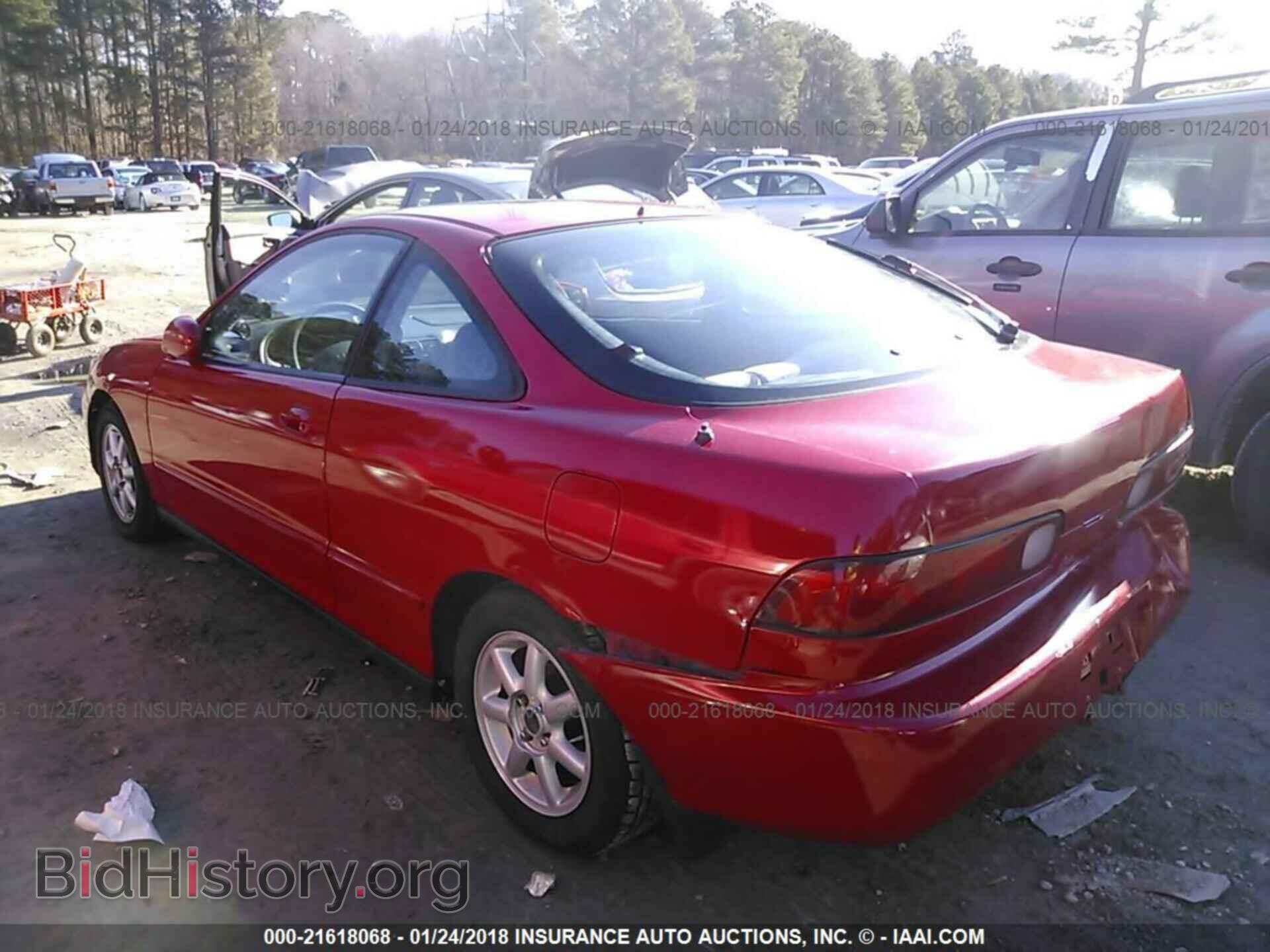 Report JH4DC435XRS031425 ACURA INTEGRA 1994 Red Gasoline - price and ...