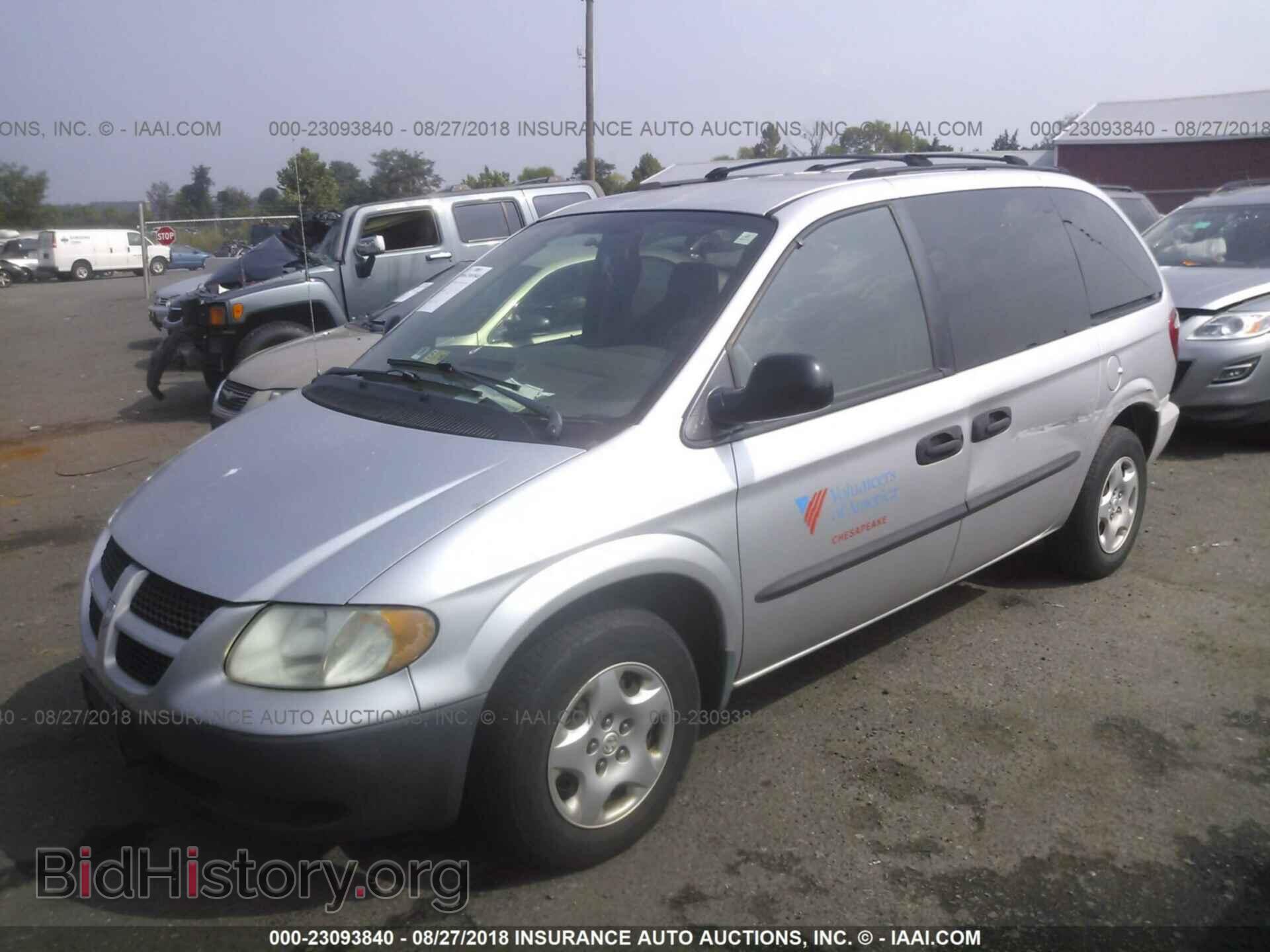 Report 1D4GP25343B108934 DODGE CARAVAN 2003 Silver Flexible Fuel ...