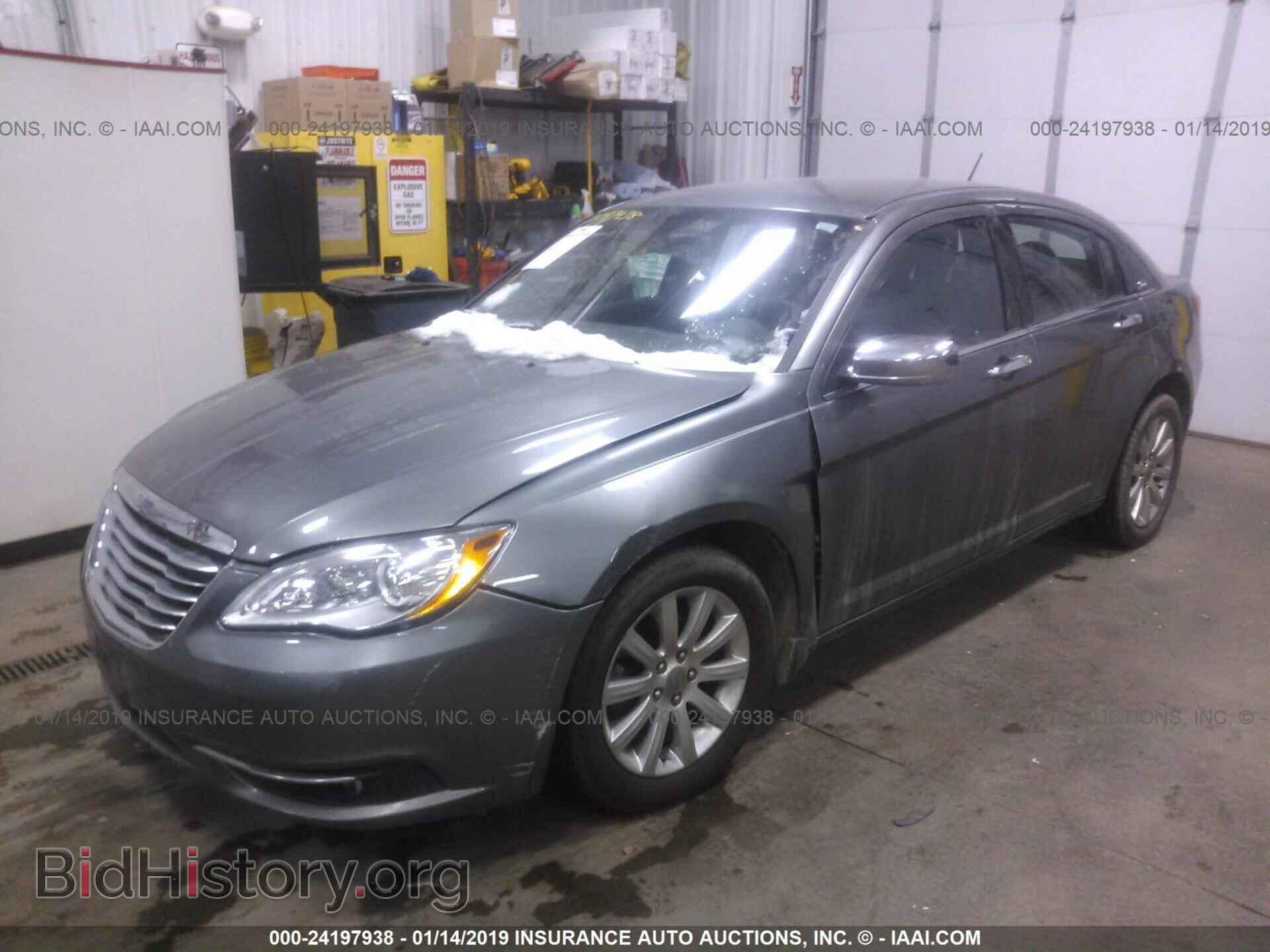 Report 1C3CCBCG2DN588005 CHRYSLER 200 2013 Gray Flexible Fuel - price ...