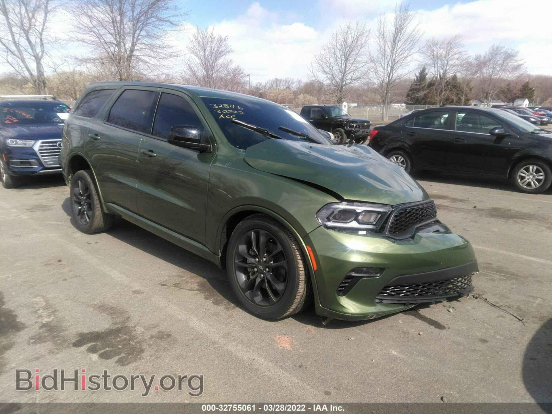 Report 1C4RDJDG5MC751544 DODGE DURANGO 2021 Green Gasoline - price and ...