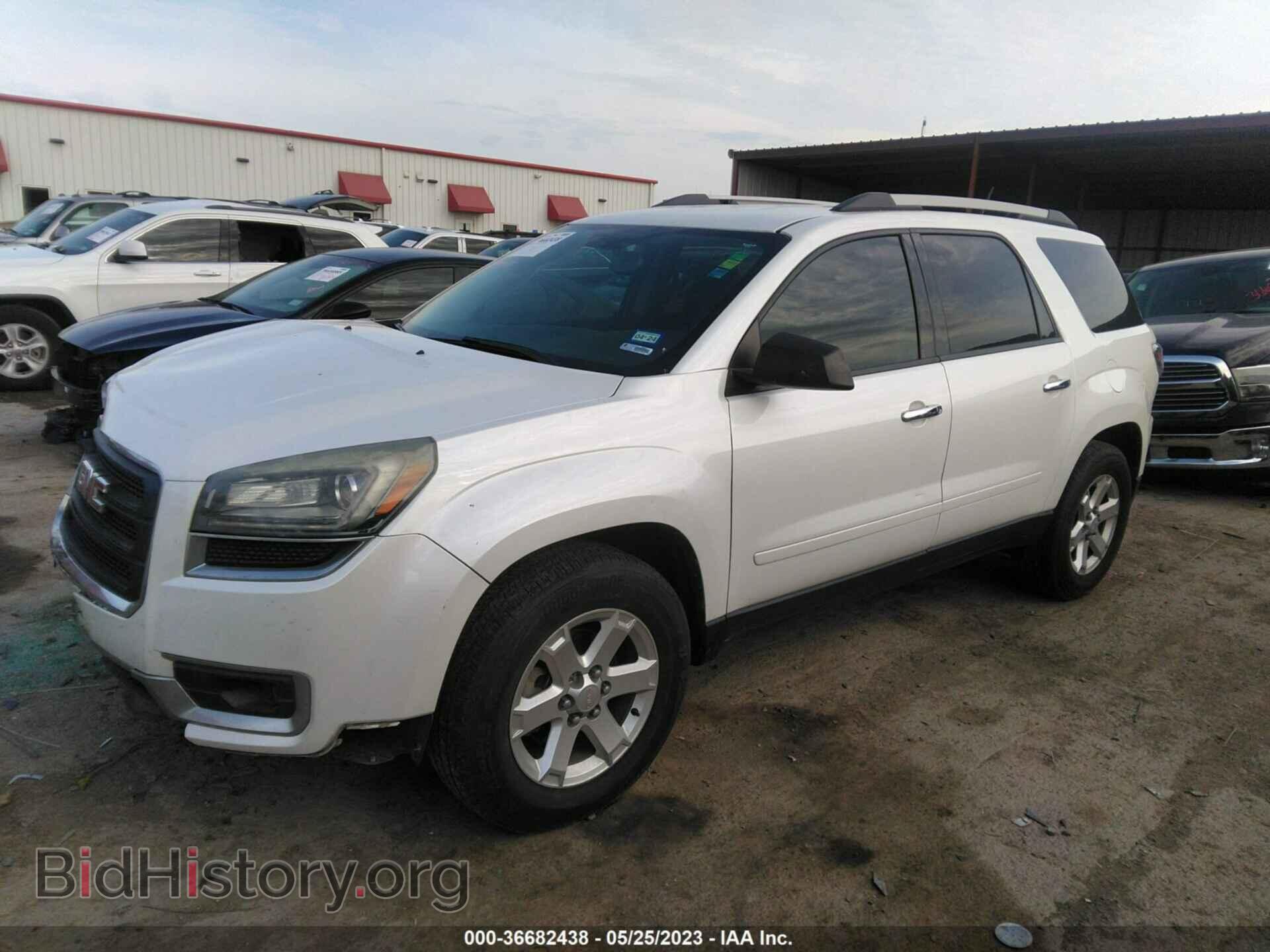 Report 1GKKRNED1GJ178564 GMC ACADIA 2016 White Gasoline - price and ...