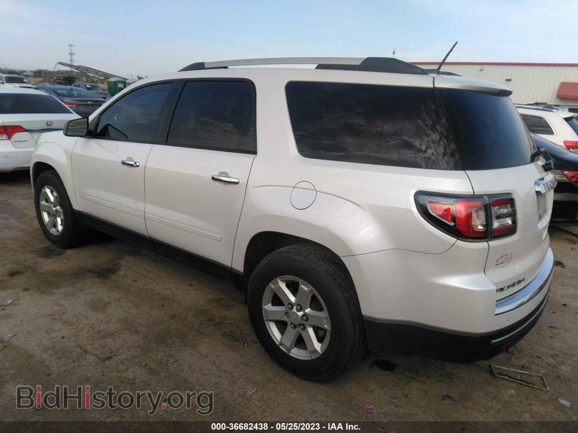 Report 1GKKRNED1GJ178564 GMC ACADIA 2016 White Gasoline - price and ...