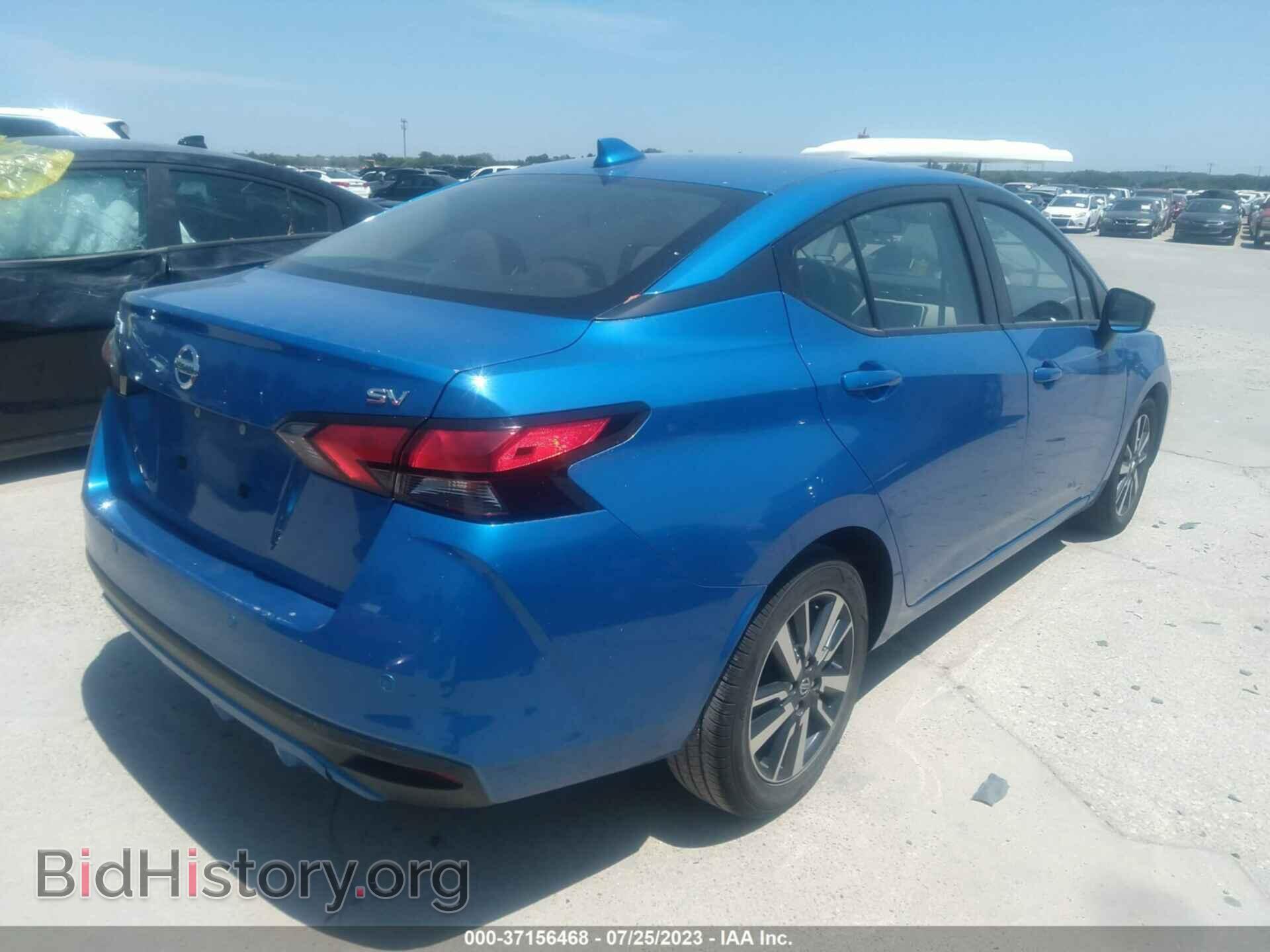 Report 3N1CN8EV7ML823652 NISSAN VERSA 2021 Blue Gasoline - price and ...