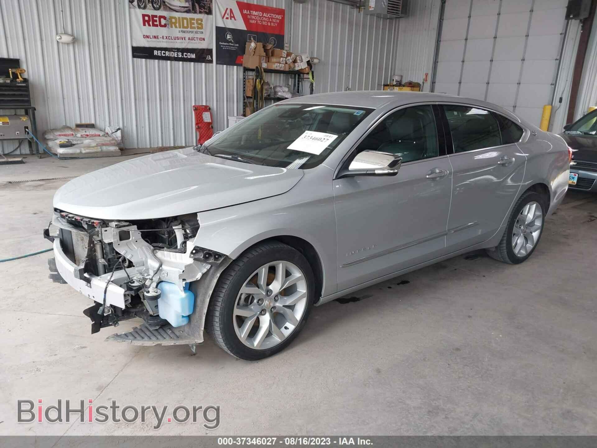 Report 2G1145S39H9105739 CHEVROLET IMPALA 2017 Silver Gasoline - price ...