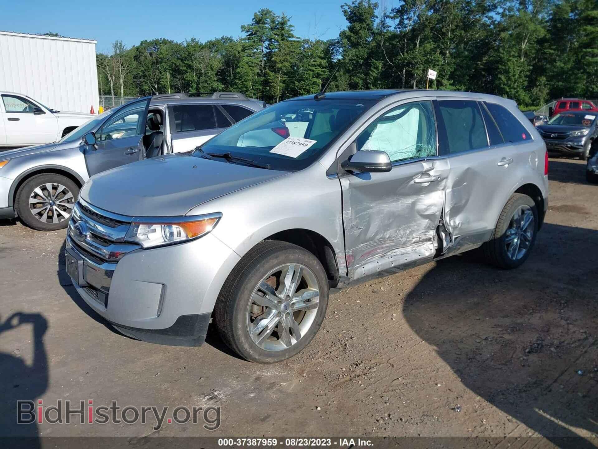 Report 2FMDK4KC3DBC76196 FORD EDGE 2013 Silver Gasoline - price and ...