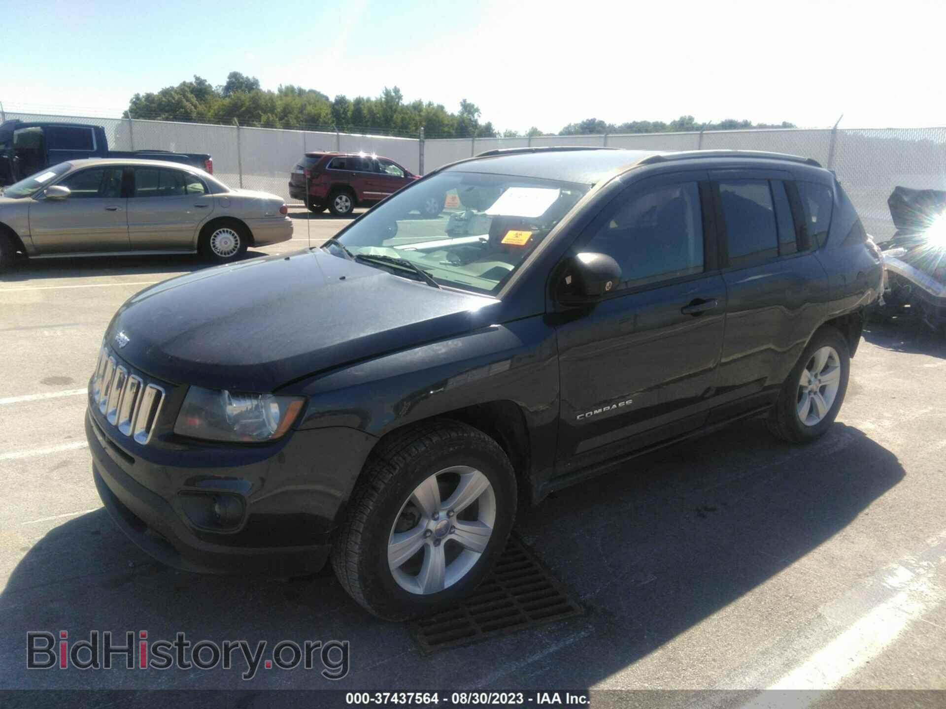 Report 1C4NJDBB7FD423541 JEEP COMPASS 2015 Blue Gasoline - price and ...