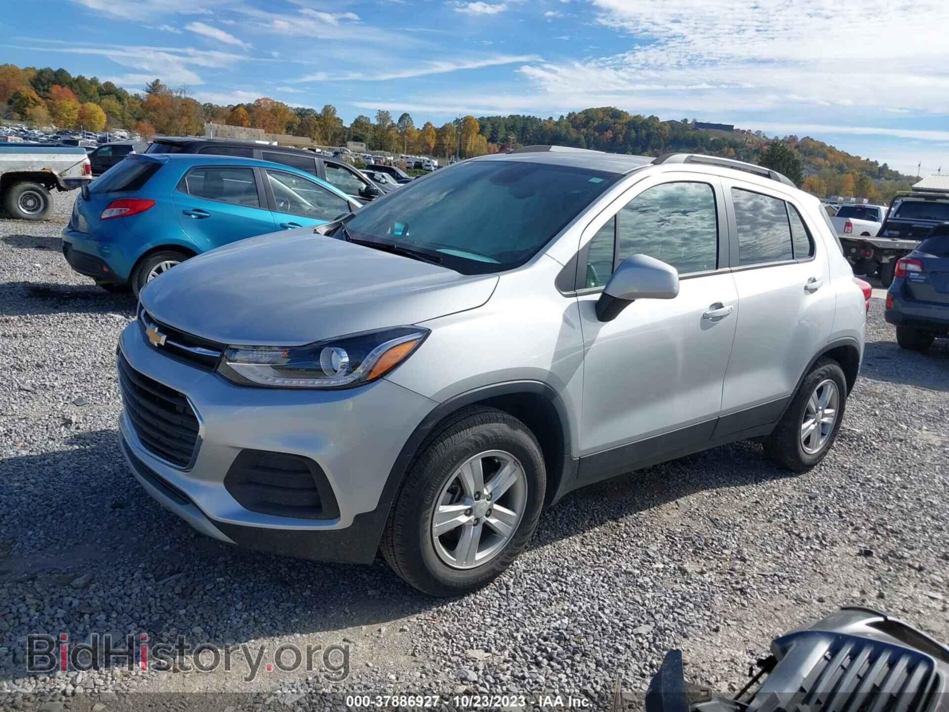 Report KL7CJPSM1NB537343 CHEVROLET TRAX 2022 Gray Gasoline - price and ...